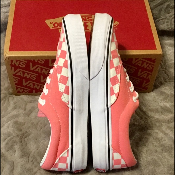 Vans | Shoes | Vans Authentic Style Strawberry Cream Checkered | Poshmark
